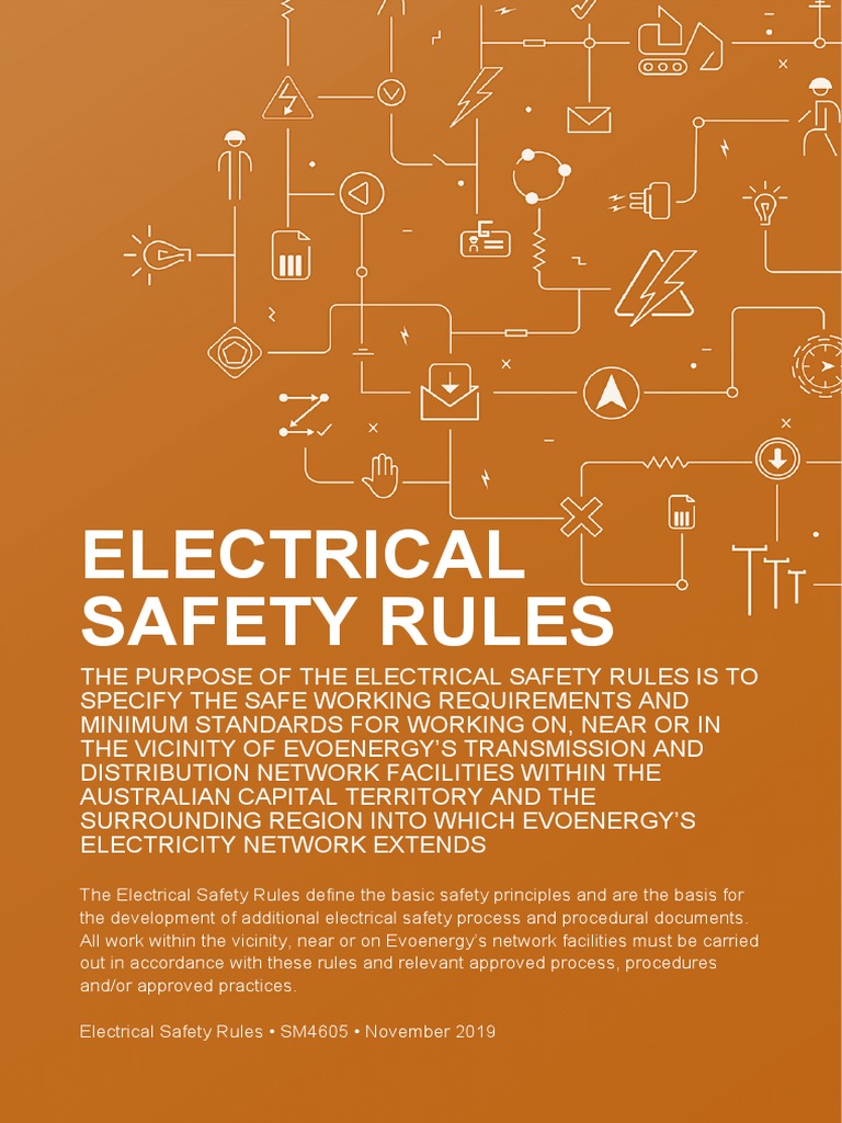 Electrical Safety Rules | PDF | Insulator (Electricity) | Electrical ...