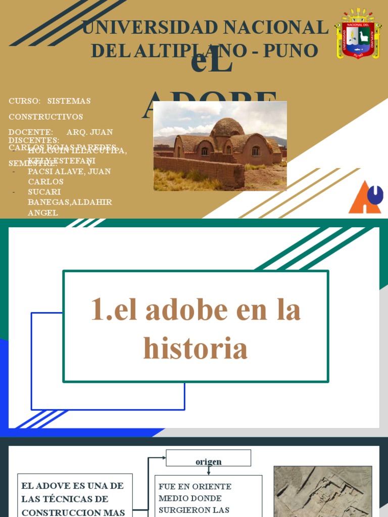 Historia y fabricación del adobe | PDF | Aislamiento térmico | Albañilería