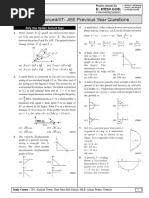 DPP - 04 - Circular Motion JEE Mains PYQ | PDF | Acceleration | Classical Mechanics