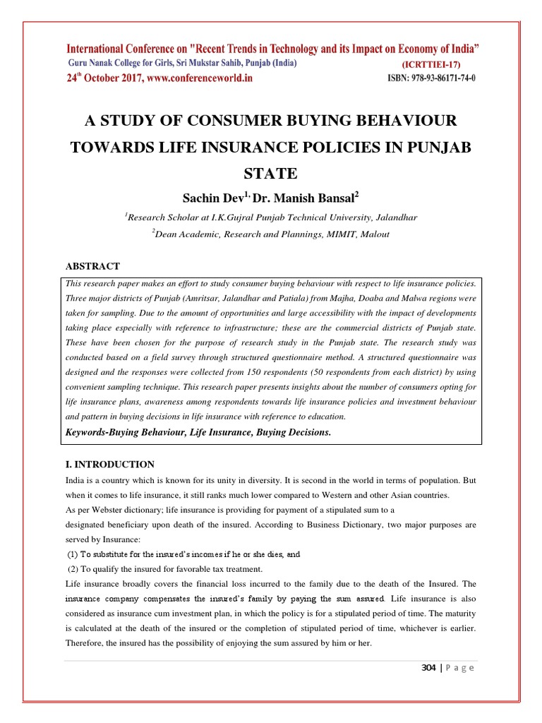 P304 311 PDF | PDF | Life Insurance | Insurance