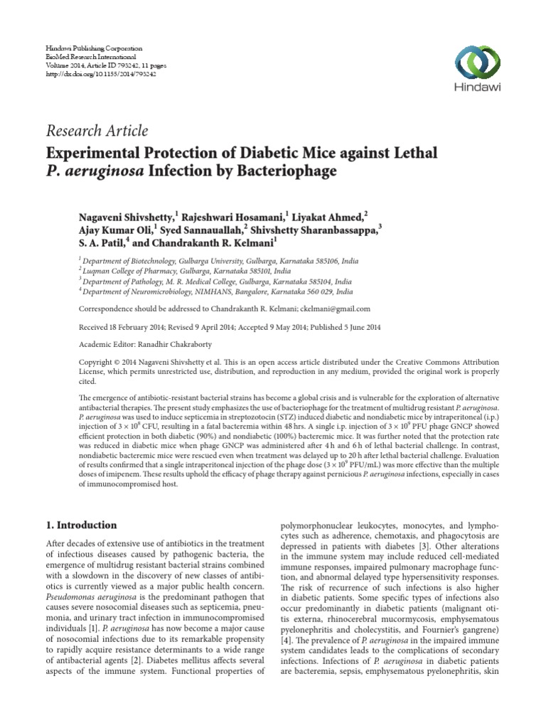 3-Phage Paper | PDF | Bacteriophage | Pseudomonas Aeruginosa