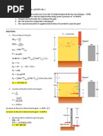 Solved Problems Fluid Mechanics | PDF | Pressure Measurement | Pressure