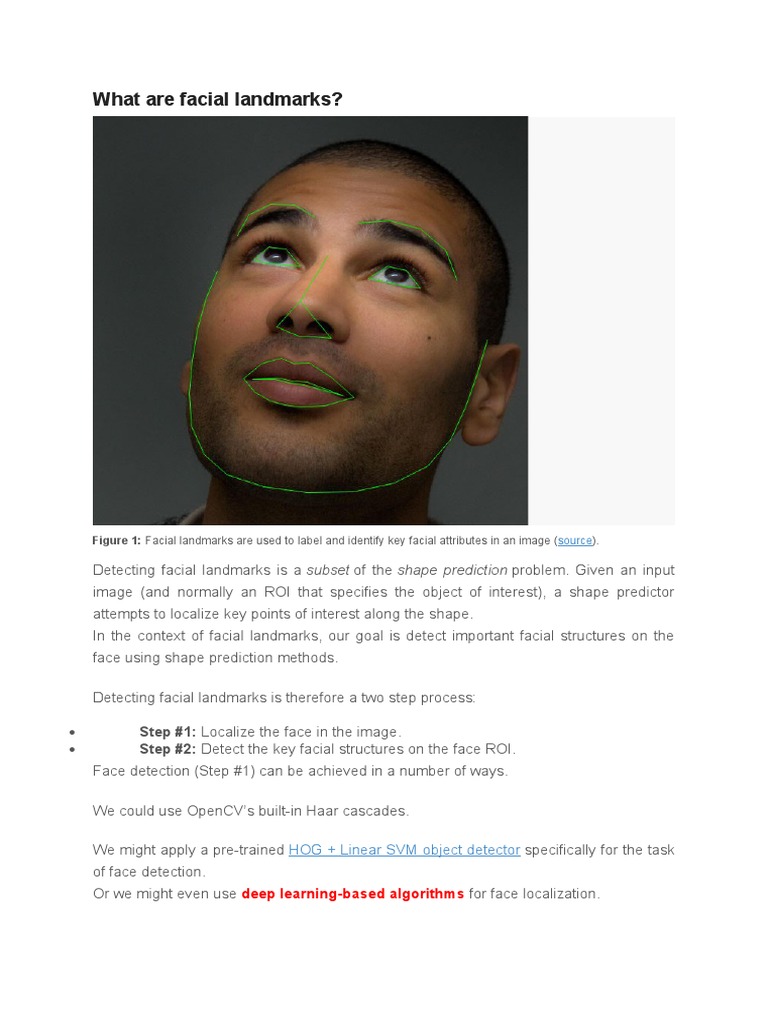 Understanding Facial Landmark Detection | PDF | Dependent And ...