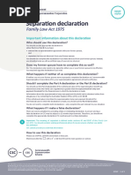 Self Declaration Form of Survivor Pensioner | PDF | Government | Justice