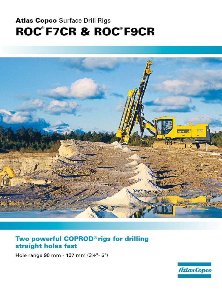 Roc F7-CR | PDF | Drilling Rig | Drill