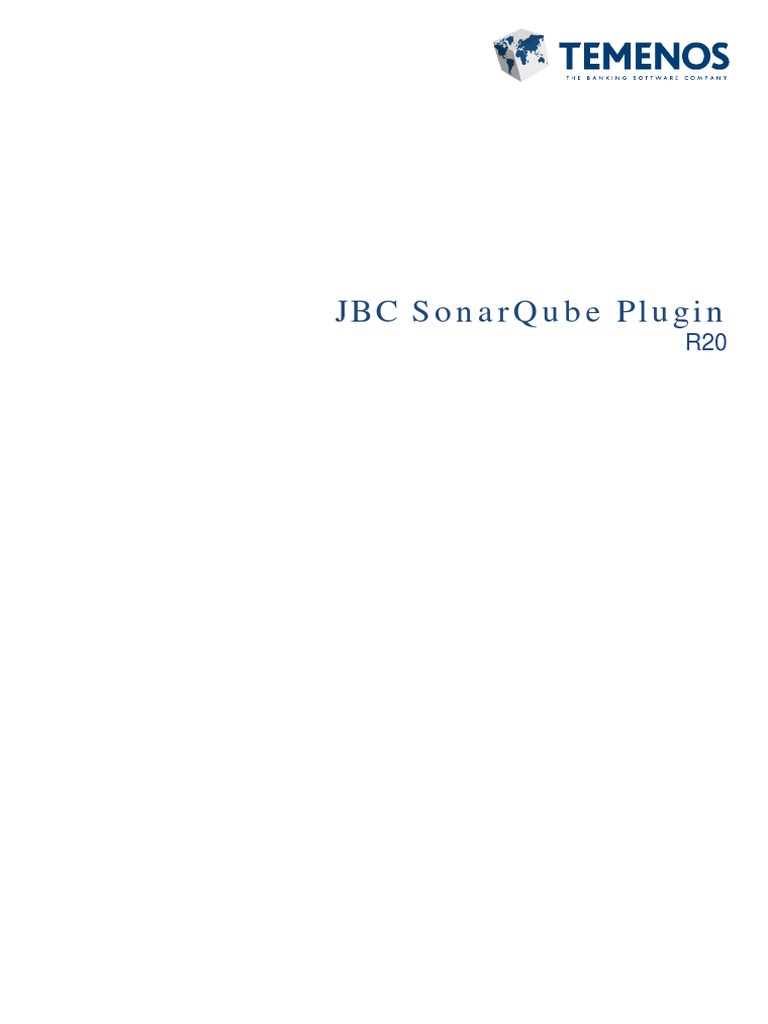 JBC SonarQube Plugin | PDF | Software Engineering | Software