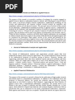 AMS Classifications 2010 | PDF | Field (Mathematics) | Ring (Mathematics)