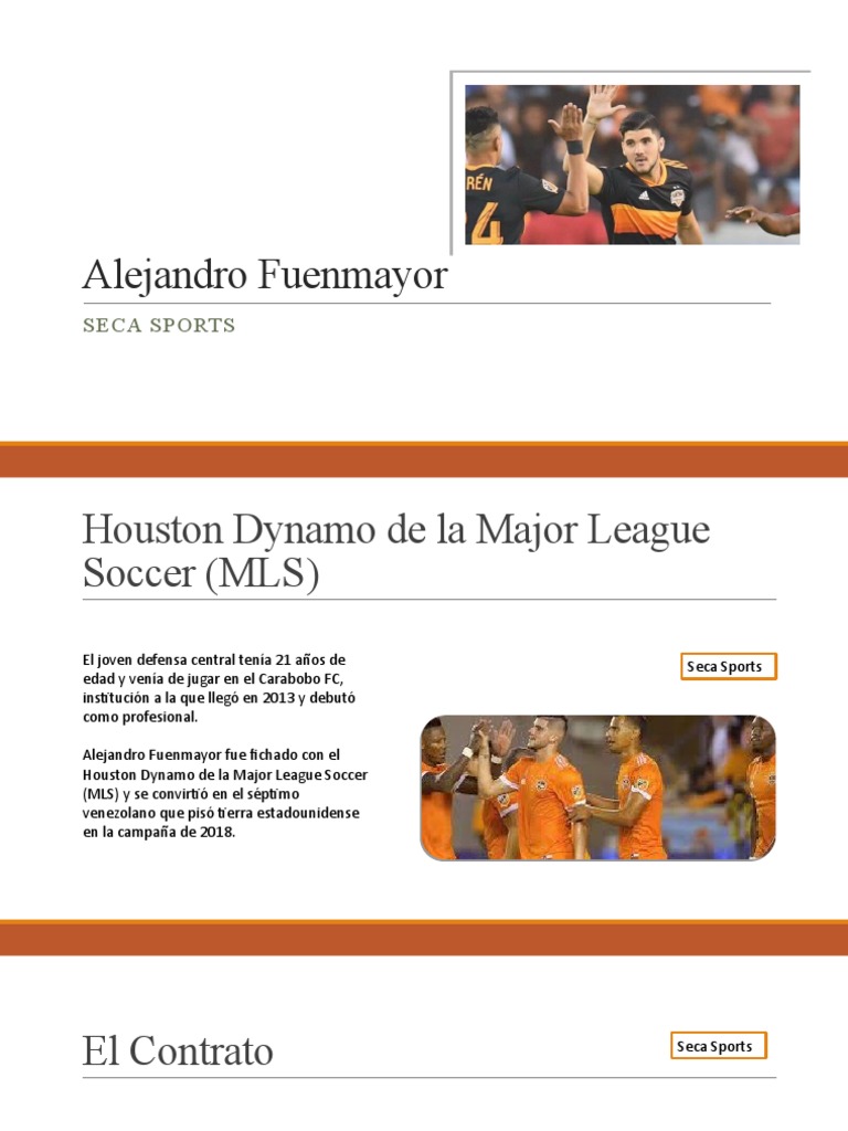 Fuenmayor: Fichaje MLS 2018 | PDF
