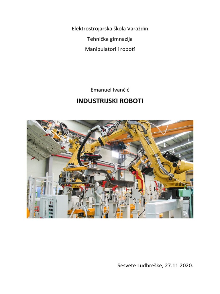 Industrijski Roboti | PDF