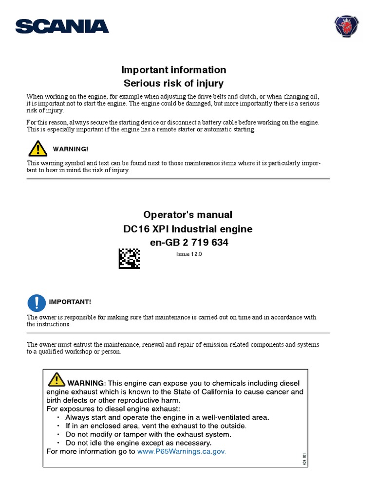 dc16 PDF | PDF | Fuel Injection | Engines