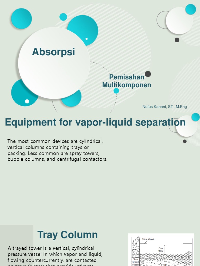 Peralatan Absorpsi (Dela) | PDF | Chemical Engineering | Chemistry
