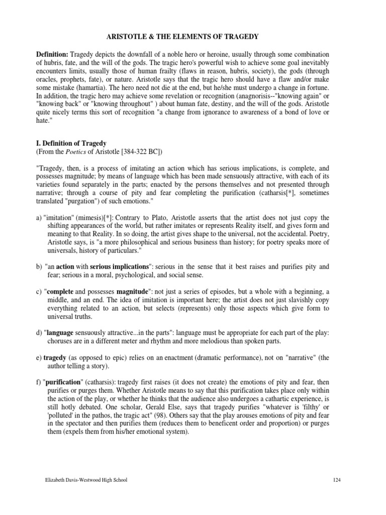 Plot Tragic Hero-Oedipus PDF | PDF