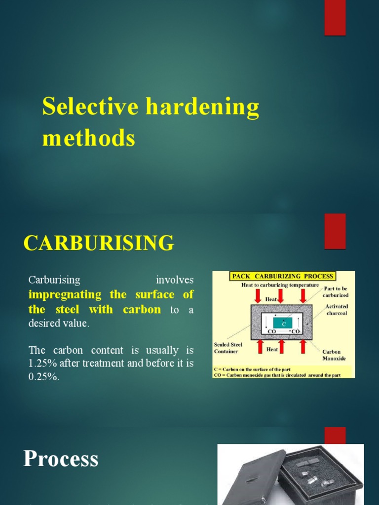 Selective Hardening Methods | PDF | Stainless Steel | Steel