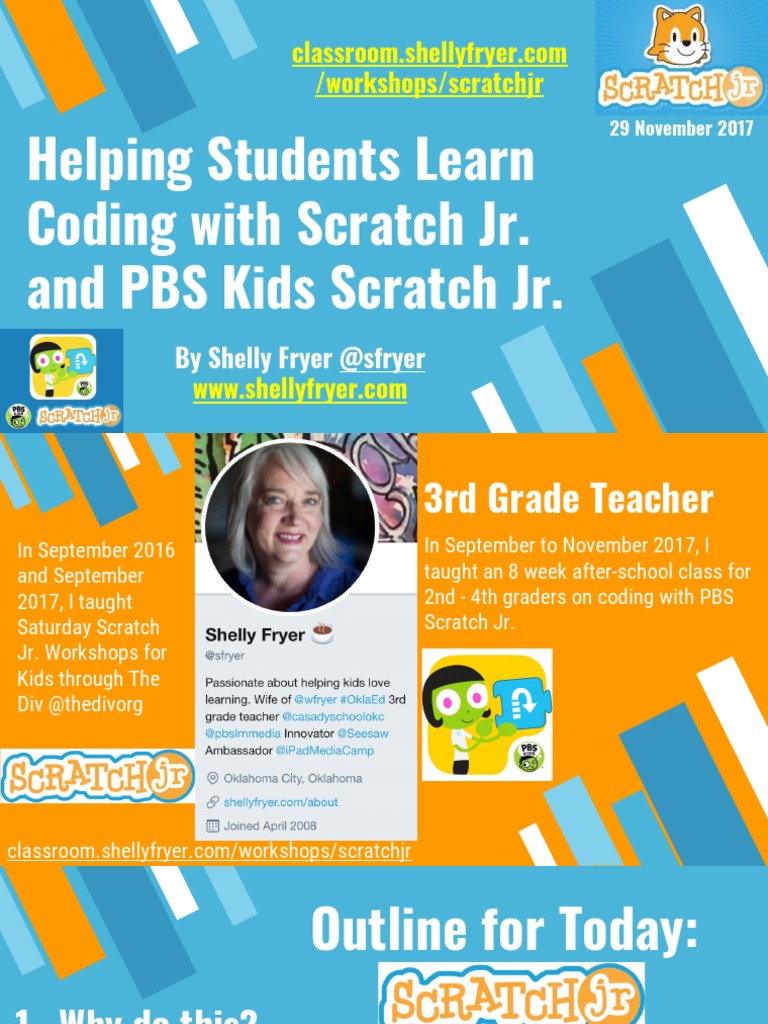 Helping Students Learn Coding With Scratch Jr. and PBS Kids Scratch JR | PDF | Education Theory ...