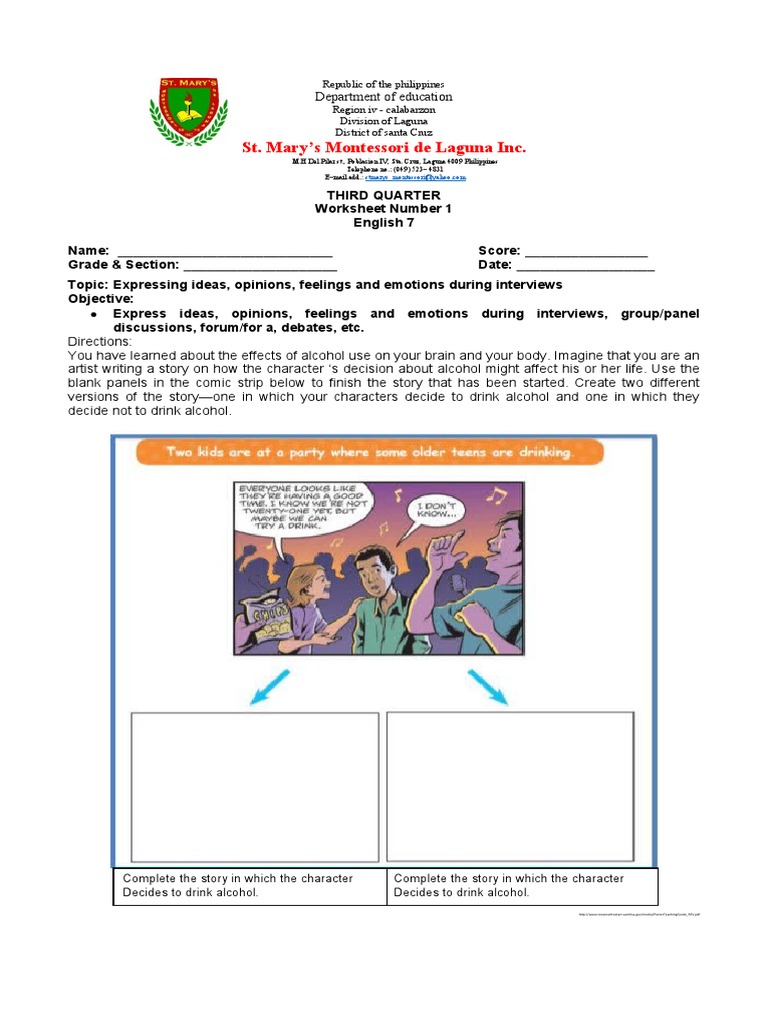 Grade 7 WS1 | PDF