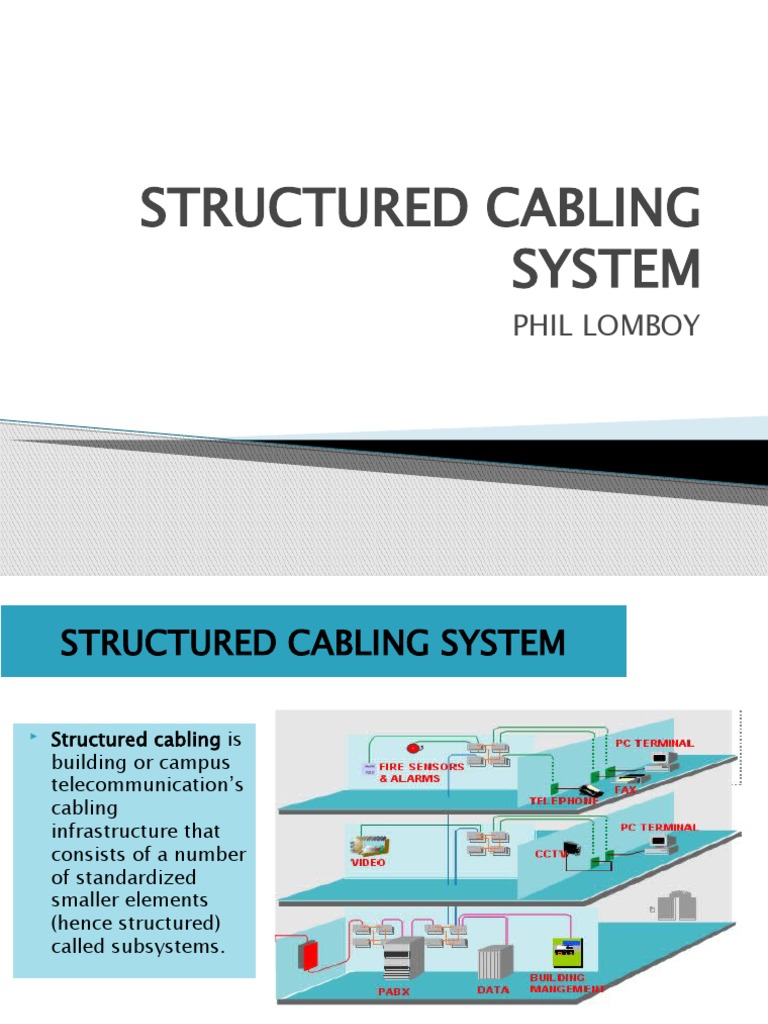 Structured Cabling System | PDF