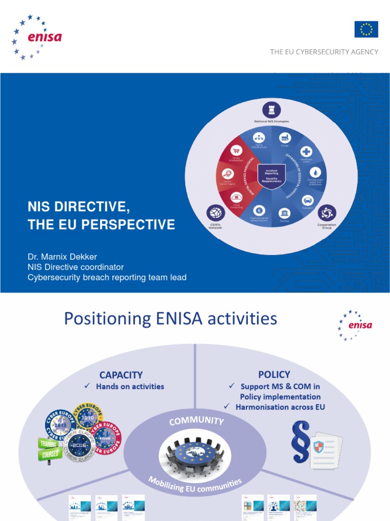 Understanding the EU's Approach to Cybersecurity Incident Reporting and Coordination: An ...