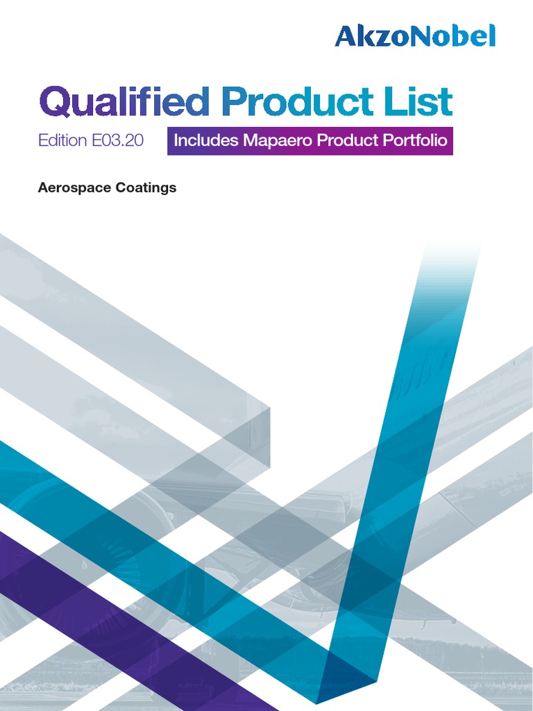 Qualified Product List: Edition E03.20 | PDF | Epoxy | Airlines