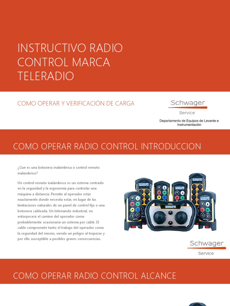 Instructivo Operacion Radio Control Teleradio Depto Ee - LL e ...