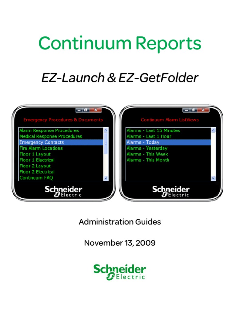 Continuum EZ-Launch and EZ-GetFolder V1.0 | PDF | Window (Computing ...