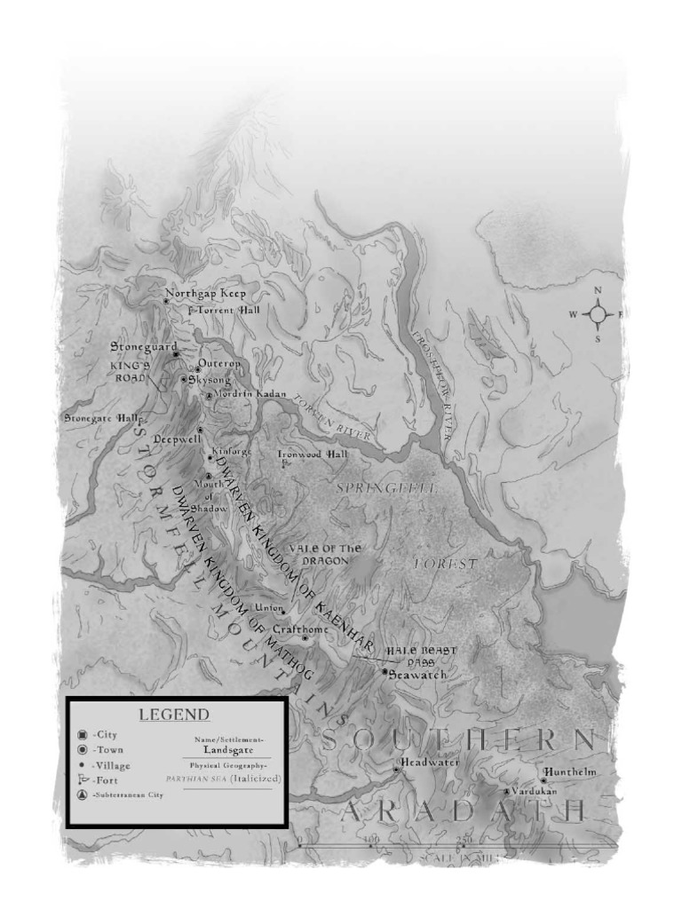 Dawnforge Complete Map of The World | PDF