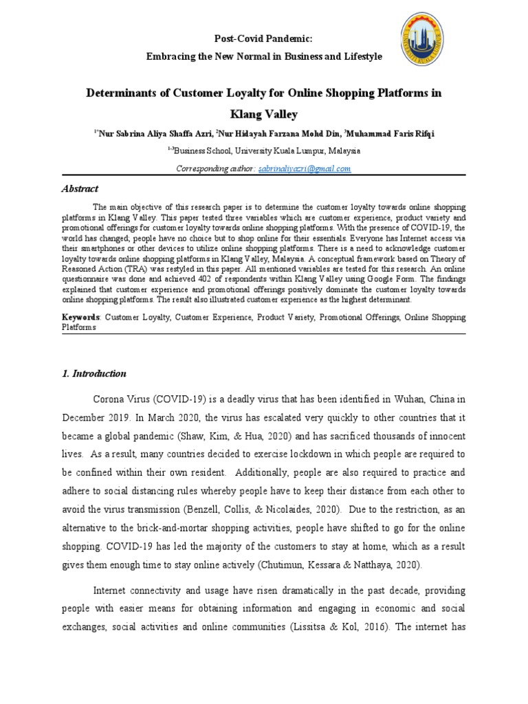 Research Paper - Updated | PDF | Correlation And Dependence ...