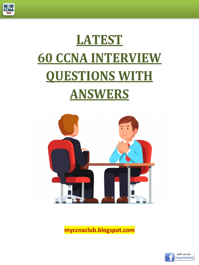 Ccna 60 Interview Questions&answers | PDF | I Pv6 | Routing