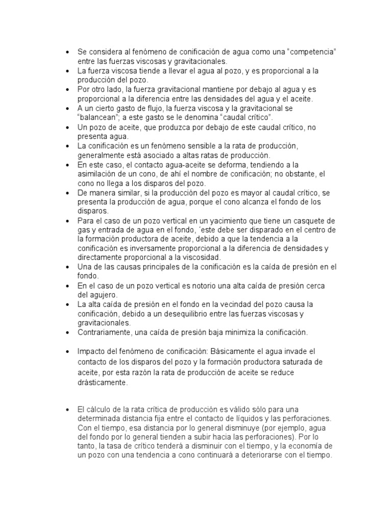 Informacion de Exposicion Conificacion | PDF | Viscosidad | Gases