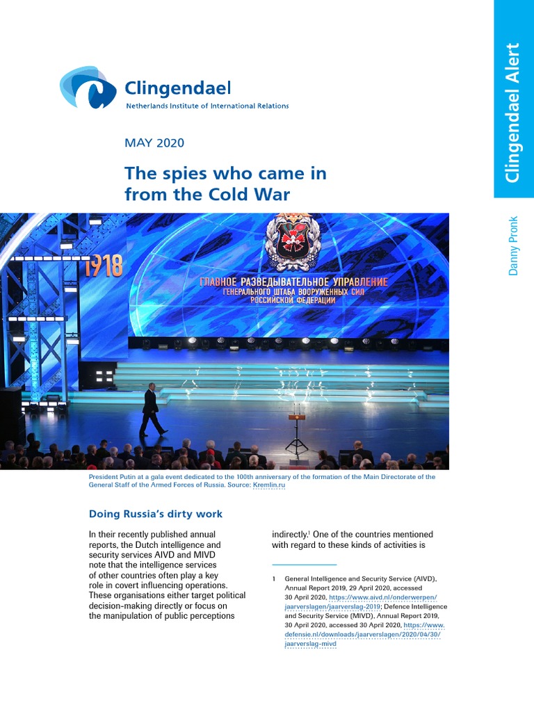 Alert Russian Military Intelligence GRU May 2020 | PDF | Foreign ...