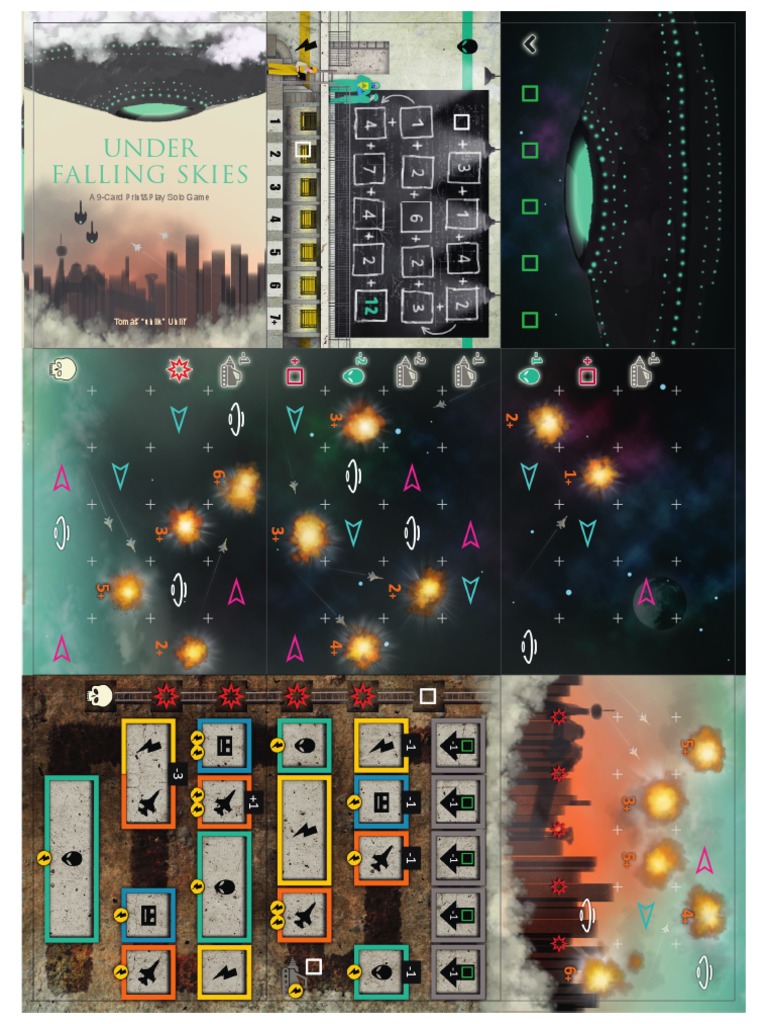 A Brief Introduction To The Upcoming Solo Print And Play Game Under