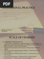 COA Scale of Charges for Architects | PDF | Architect