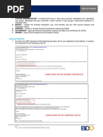 How To Increase Limit in BDO Online | PDF