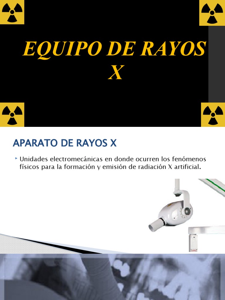 Componentes del Tubo de Rayos X | PDF | Ánodo | Rayo X