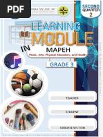 Module Mapeh 3 - Arts | PDF | Shape | Drawing
