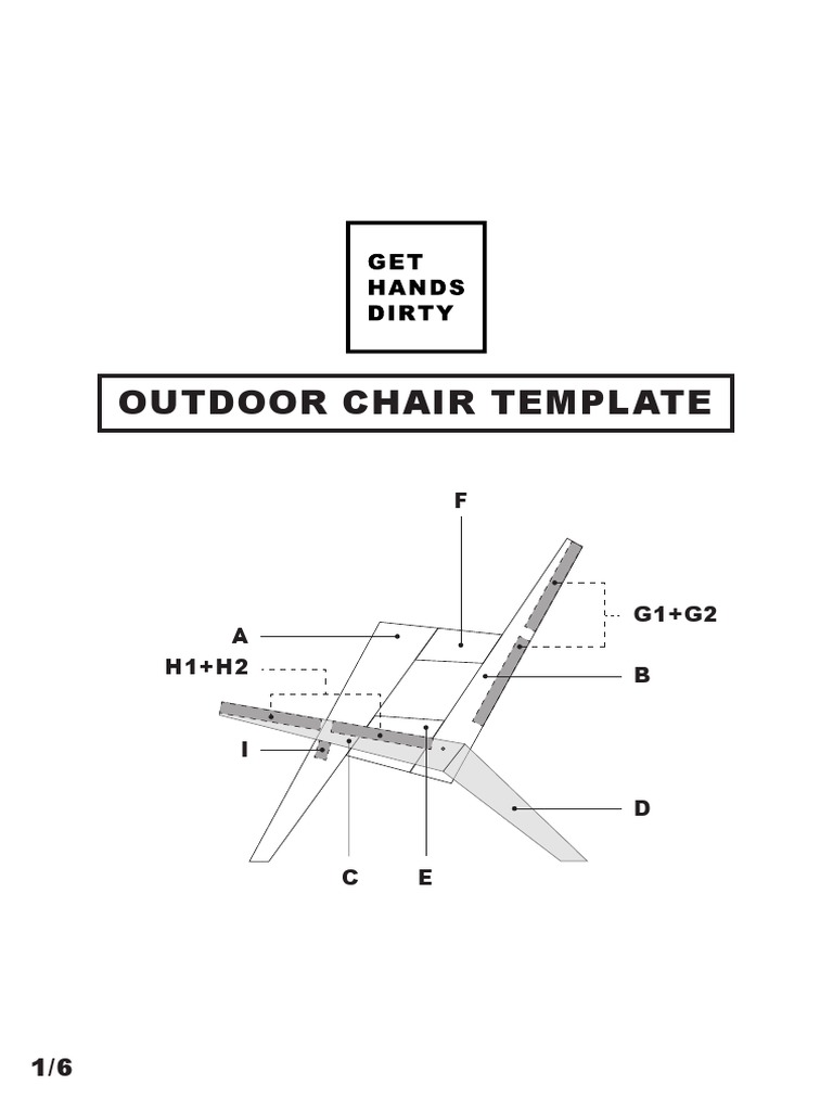 Outdoor Chair Design Template Guide | PDF