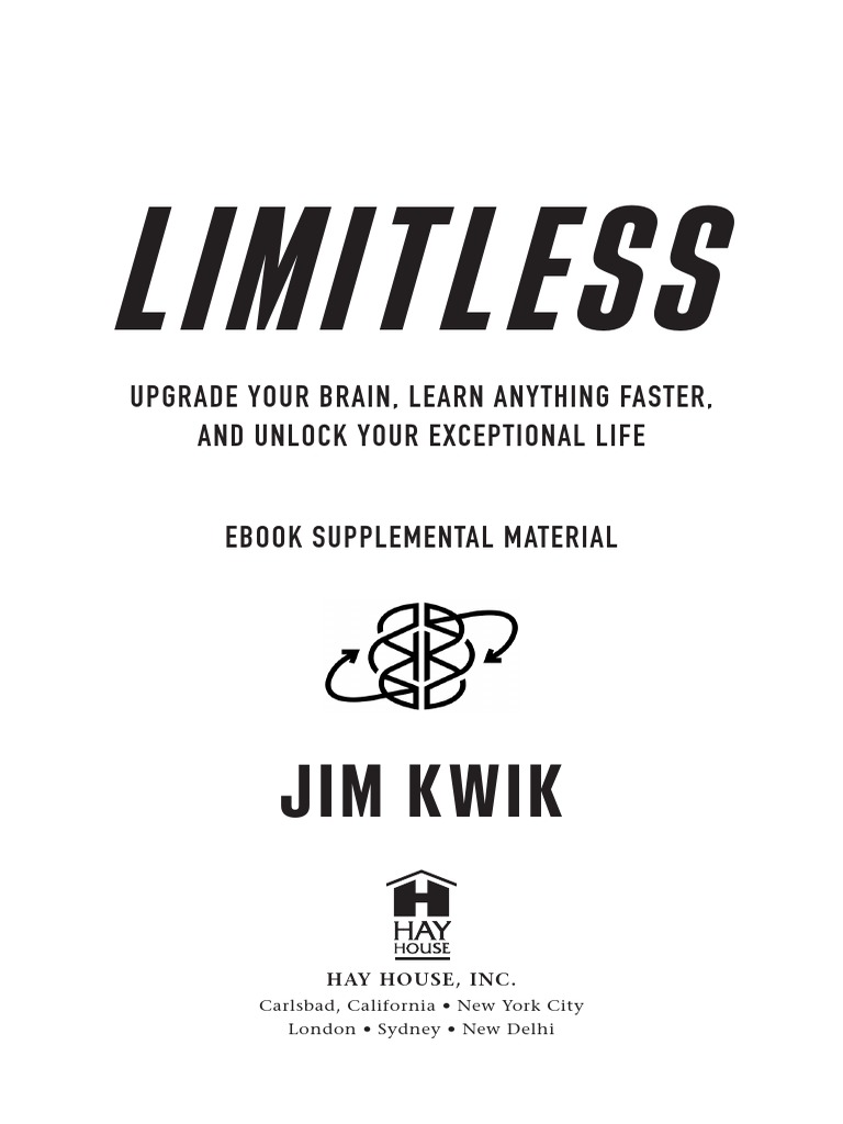 Limitless Ebook Supplement | PDF | Intuition | Learning