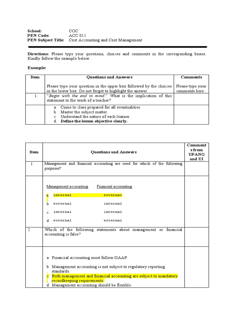 Cost Accounting and CostManagement | PDF | Inventory | Cost Of Goods Sold
