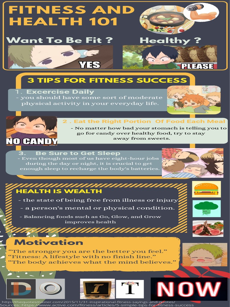 Fitness and Health 101: Wanttobefit? | PDF