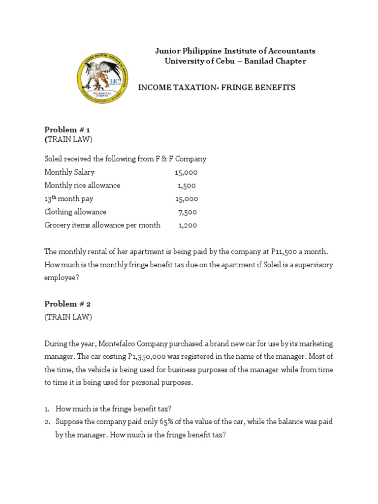 Fringe Benefits Test Bank | PDF | Employee Benefits | Employment