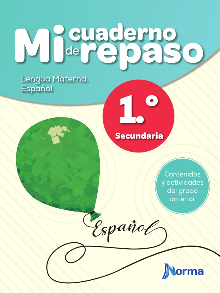 Cuaderno de Repaso 1 Espanol - Sec - Alumno | PDF | Macedonia (antiguo ...