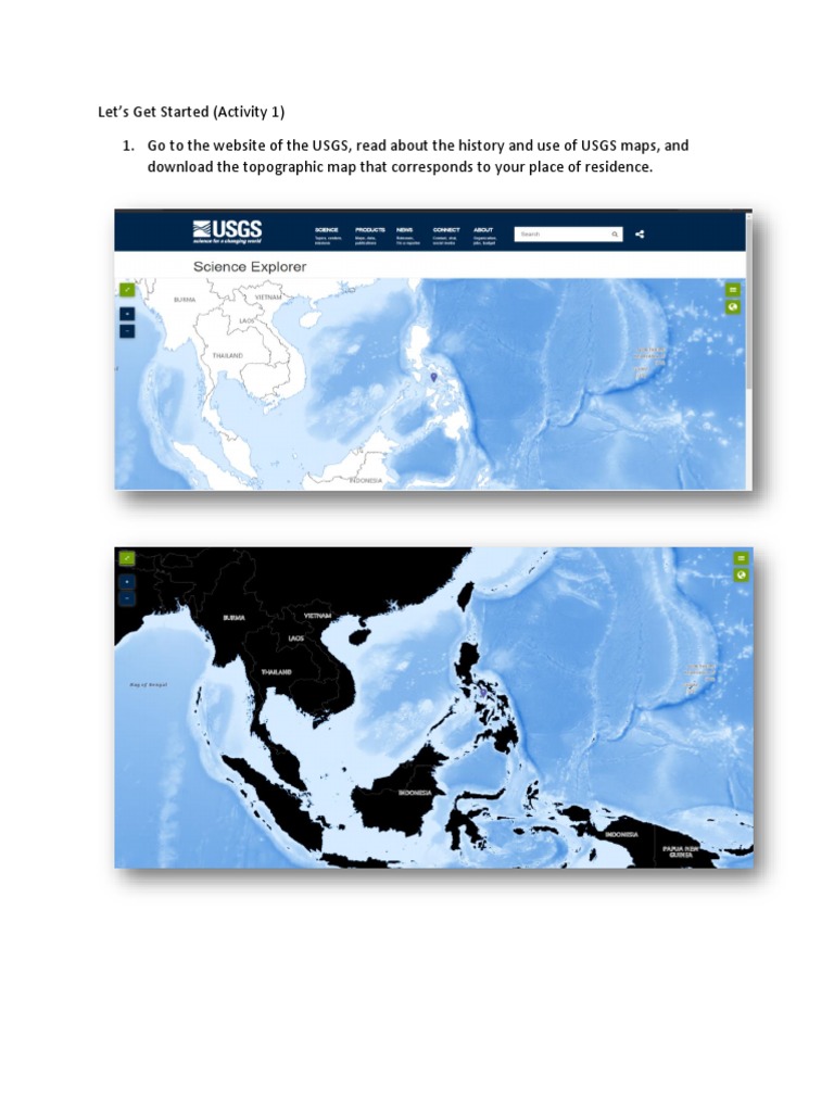 Understanding USGS Maps and Projections | PDF | Graphic Design ...