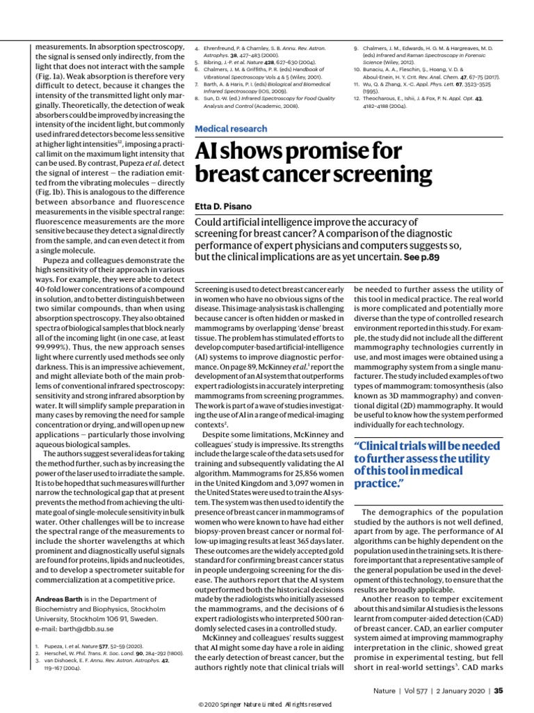 AI Breast Screening | PDF