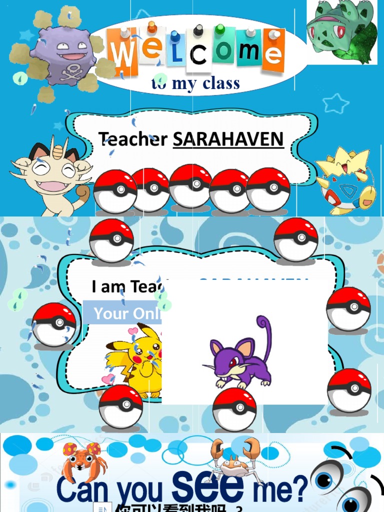 Pokemon Theme - ACADSOC | PDF