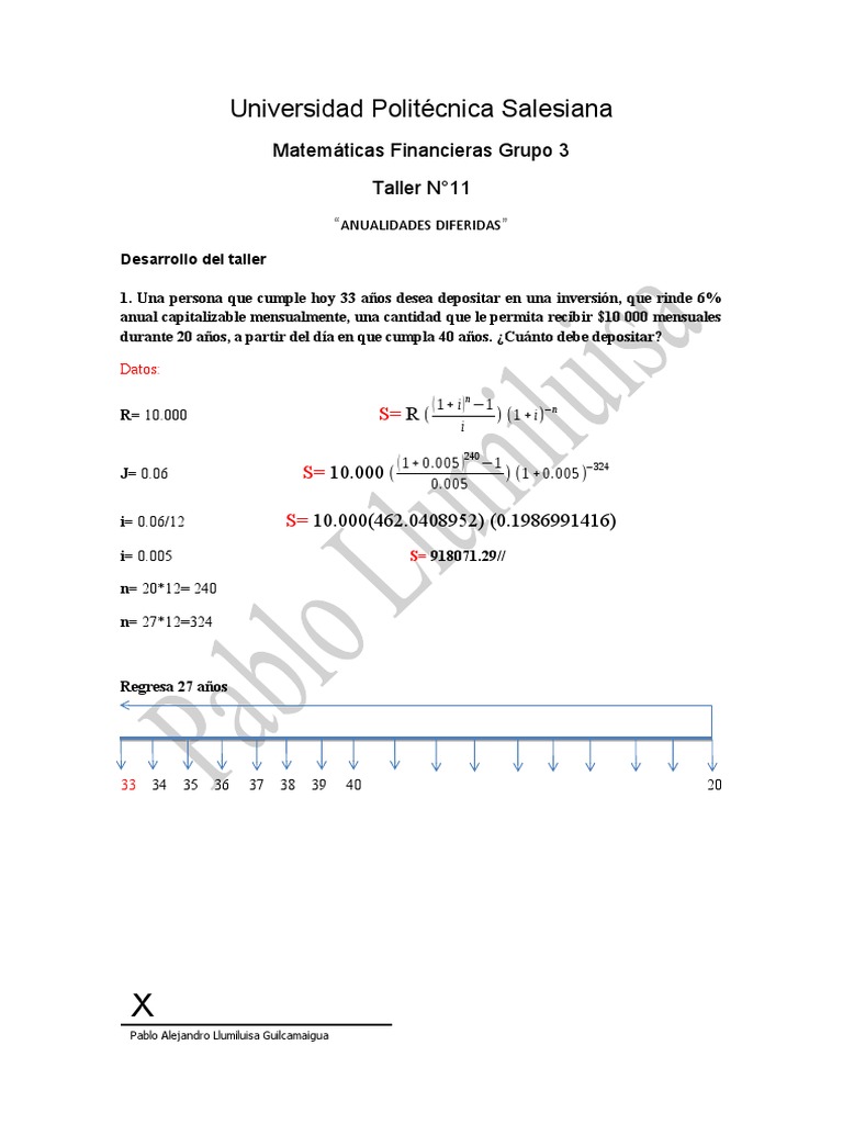 Pablollumiluisa - Matefin-11doc. | PDF | Economias | Business