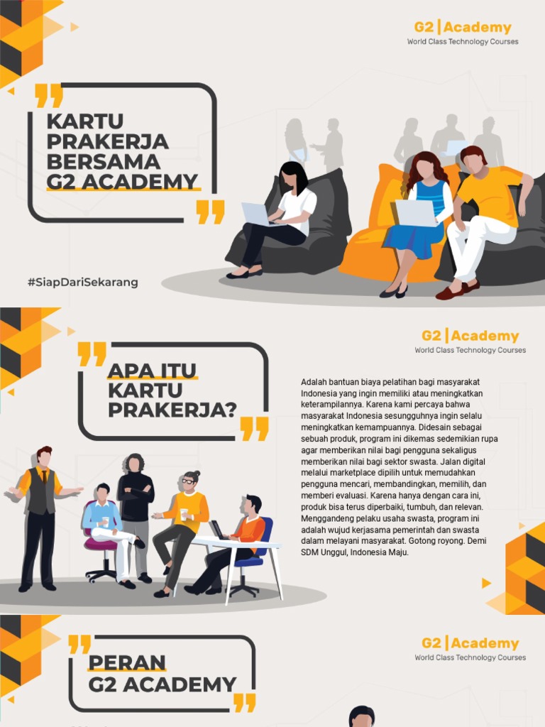 G2Academy Introduction Prakerja | PDF