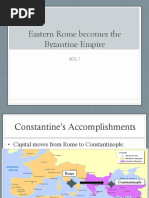 Byzantine Empire Notes | PDF | Constantinople | Byzantine Empire