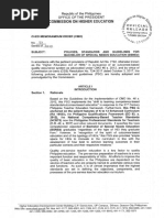 CHED Curriculum For General Education (Memorandum Order | PDF