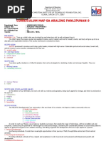 Curriculum Map Emtech | PDF | Educational Technology | Curriculum