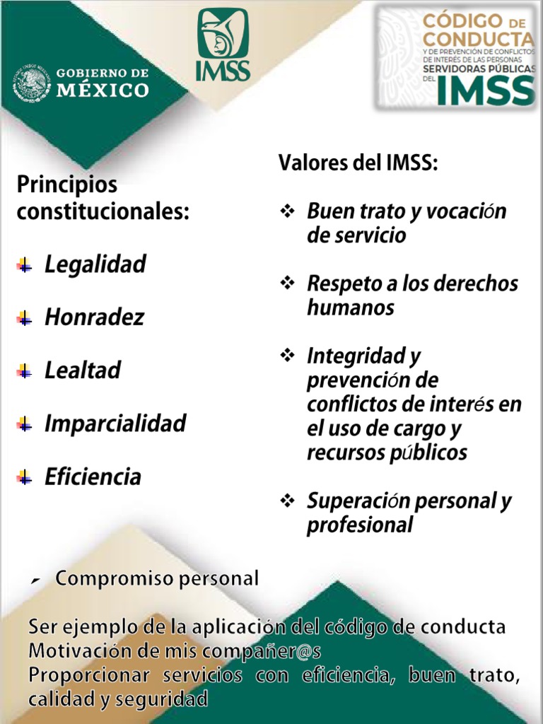 Imss Codigo de Conducta | PDF