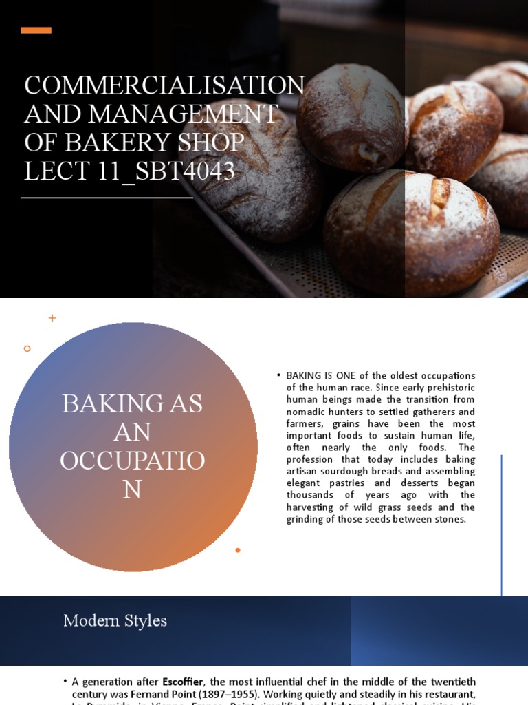 Lecture 11 - Bakery | PDF | Bakery | Breads